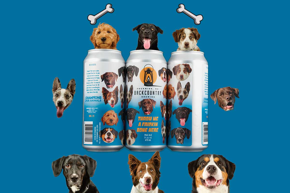 Backcountry Brewing Throw Me A Frickin Bone Here Pale Ale Backcountry Brewing Throw Me A Frickin Bone Here Pale Ale